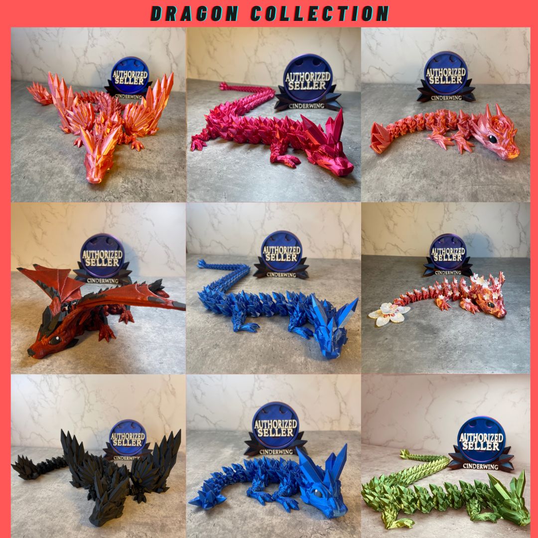 Complete Dragon Collection · 3D Winged Dragons · Shop Now ...