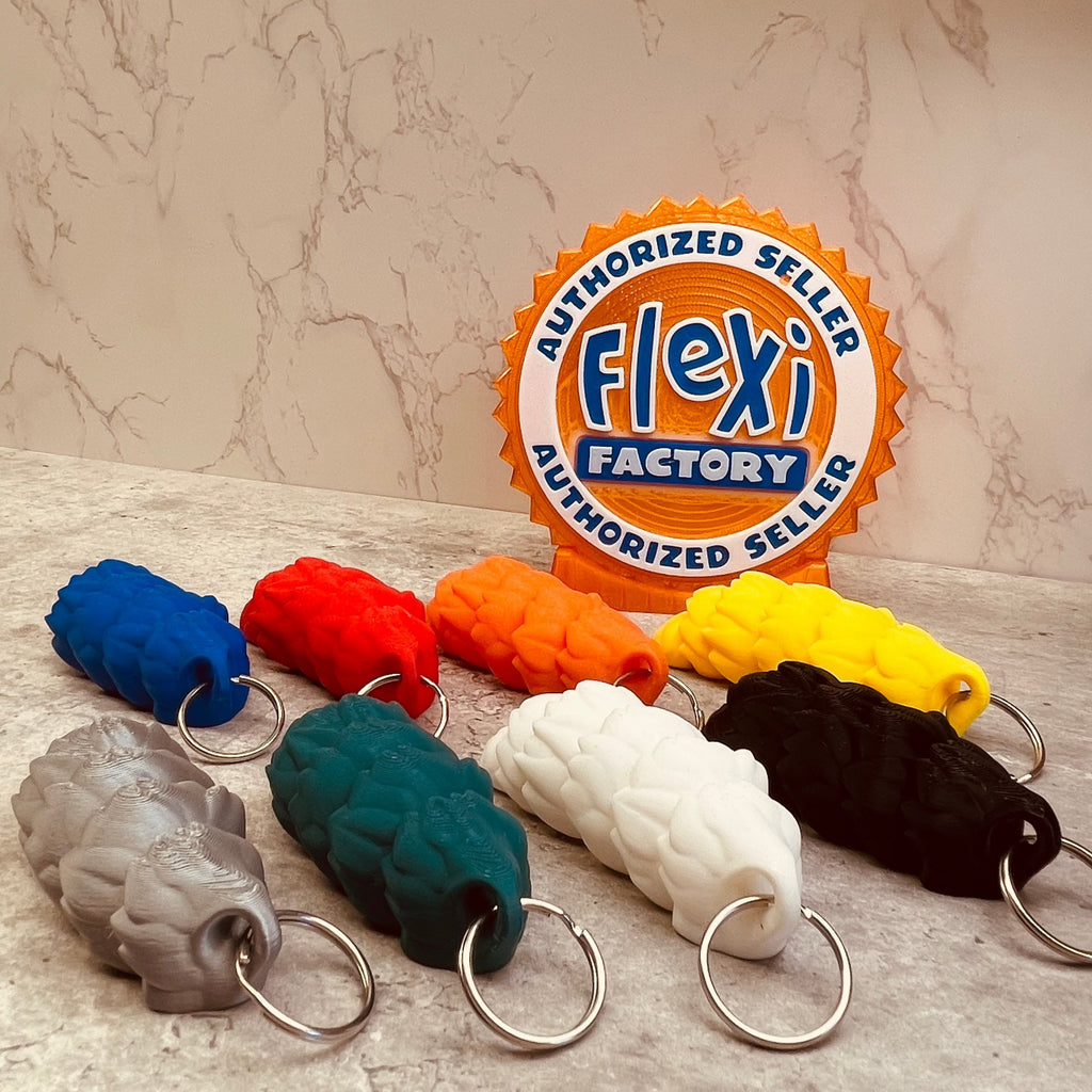 Flexi Tail Keyrings – Lainleys3dprinting