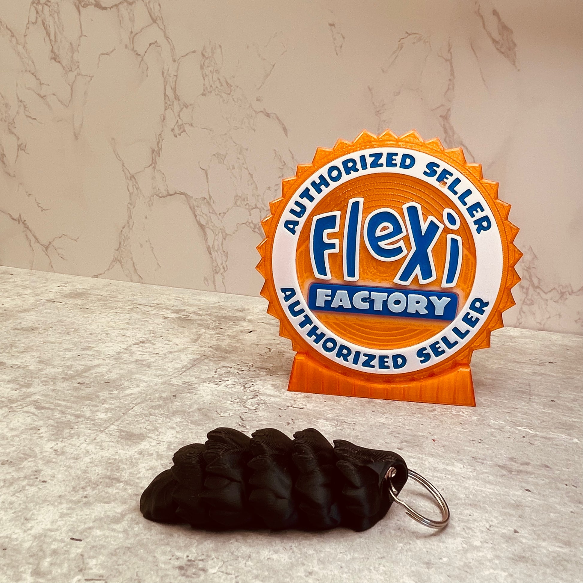 Flexi Tail Keyrings 2 for $10 | Lainleys3dprinting