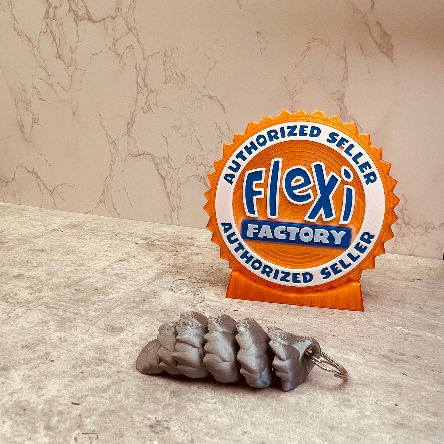 Flexi Tail Keyrings 2 for $10 | Lainleys3dprinting