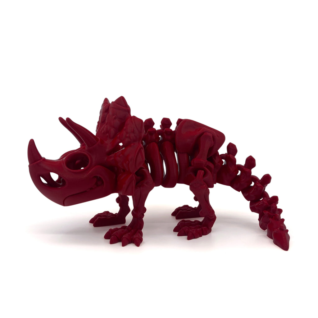 Triceratops Red – Lainleys3dprinting