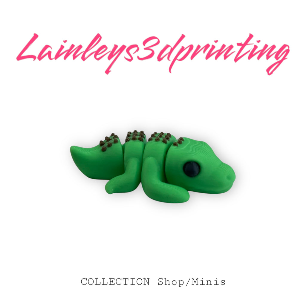 Crocodile · Zou3d · Cute Gifts · Auspost – Lainleys3dprinting